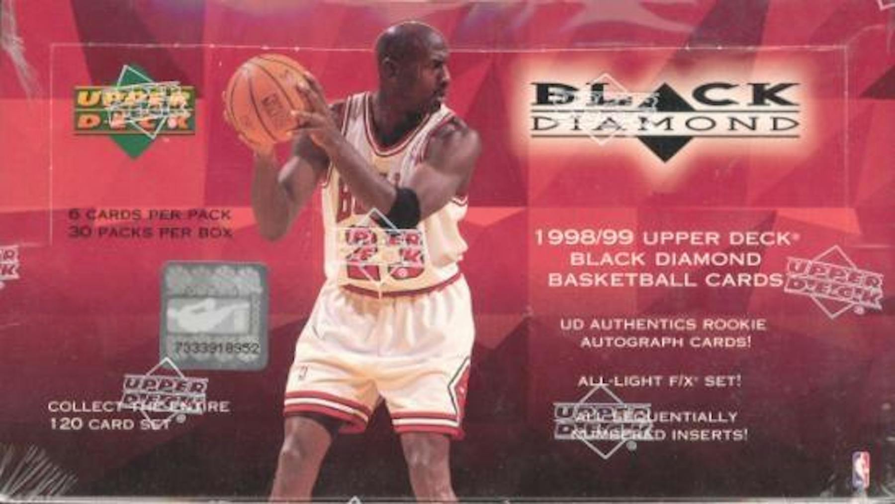 1998 99 Upper Deck Black Diamond Basketball Hobby Box Da Card World