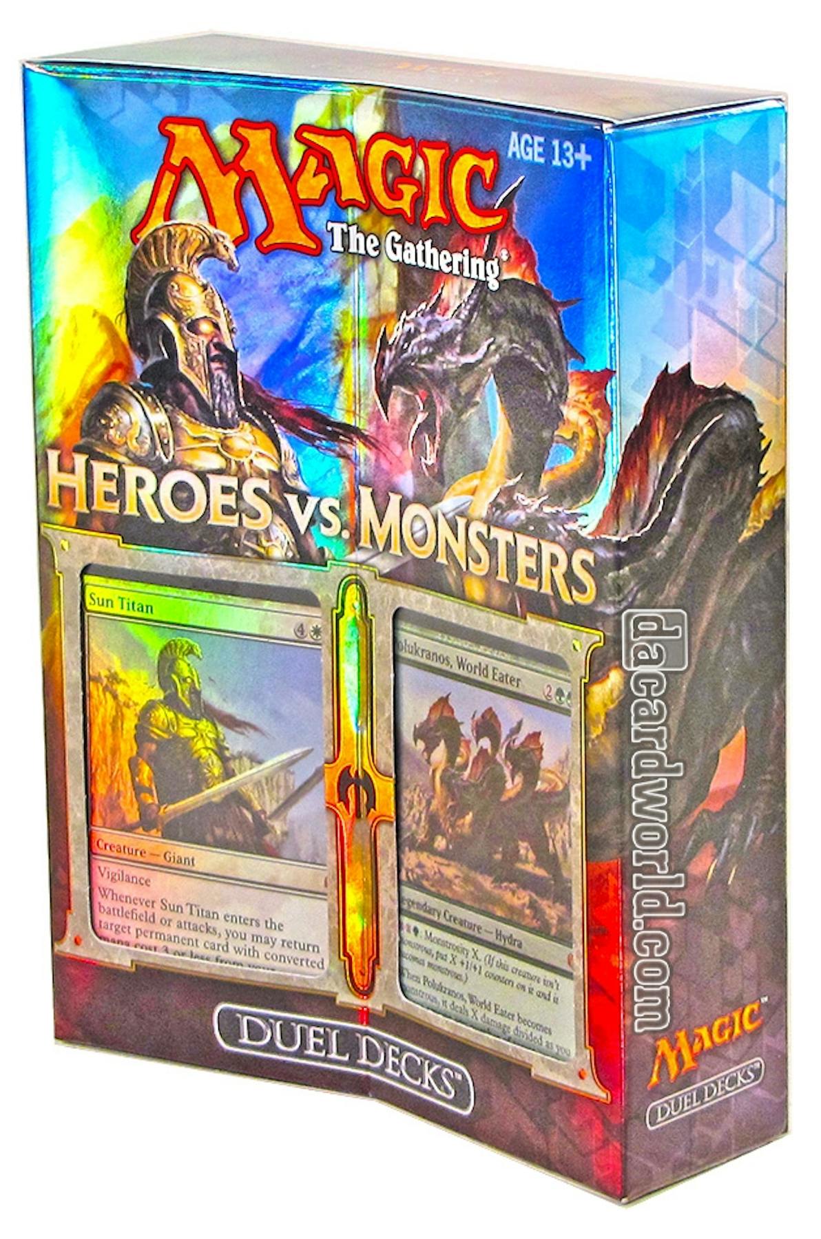Magic The Gathering Heroes Vs Monsters Duel Deck Da Card World